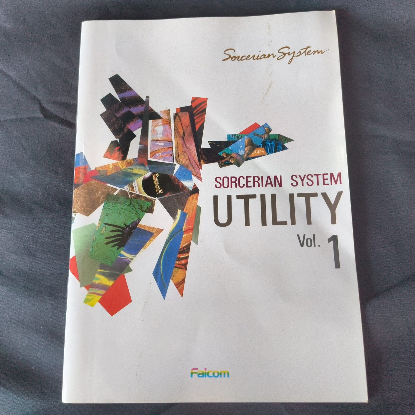 PC-8801 SORCERIAN SYSTEM UTILITY Vol.1 Disk, Manual,Box, Partly tested ...